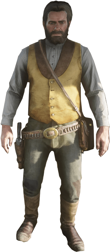 Download The Ruffian-min - Vaquero Outfit Red Dead Redemption 2 PNG ...