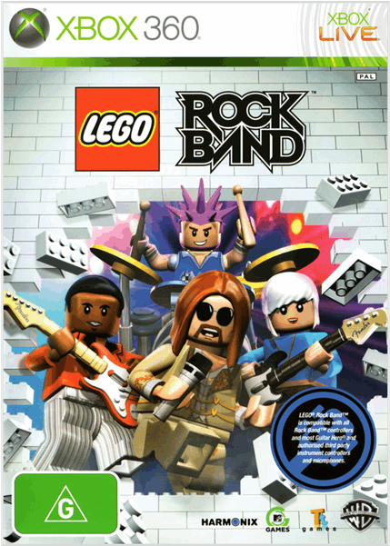 Download Lego Rock Band - Lego Rock Band Ps3 PNG Image with No ...