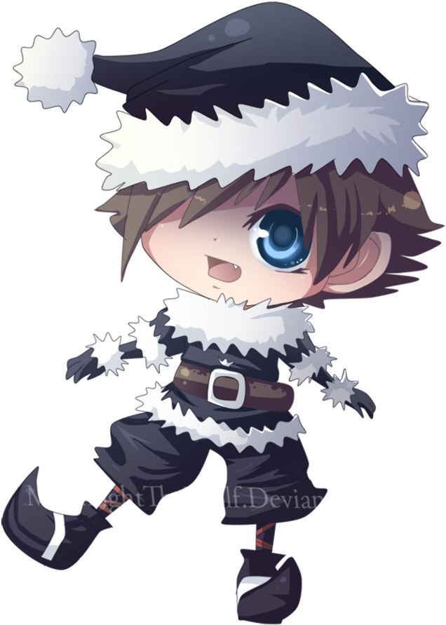 Download Kingdom Hearts Ii - Kingdom Hearts Christmas Sora PNG Image ...