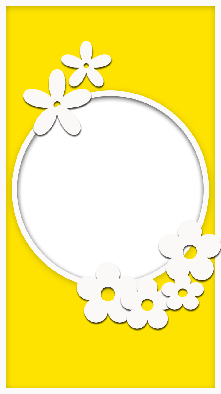 Download Yellow Flower Frame - Frame Flower Yellow PNG Image with No ...