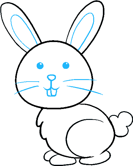 Download 678 X 600 25 - Bunny Drawing PNG Image with No Background ...