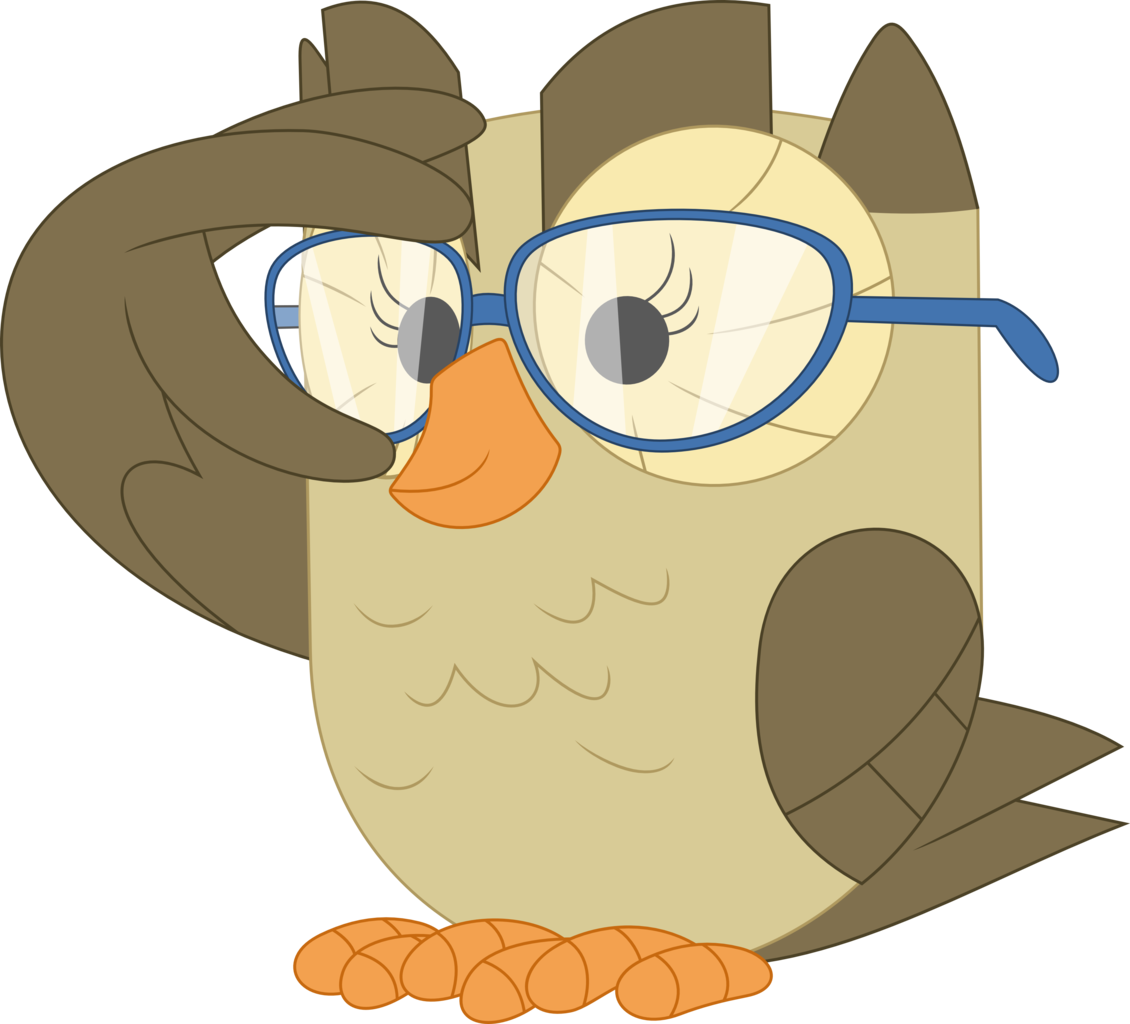 Download 1130 X 1024 10 - Owl With Glasses Transparent PNG Image with ...
