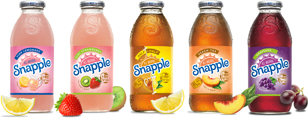 Download The Real Taste - Snapple Drink Transparent PNG Image with No ...