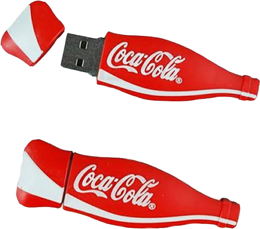 Download Coca Cola Flash Drive - Coca Cola Usb Drive PNG Image with No ...