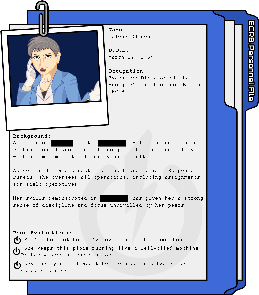 Download Helena Edison's Profile - Cartoon PNG Image with No Background ...