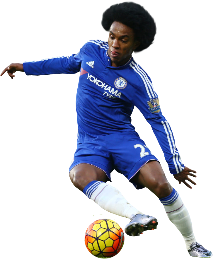 Download Willian Render - Willian Chelsea 2017 Png PNG Image with No ...