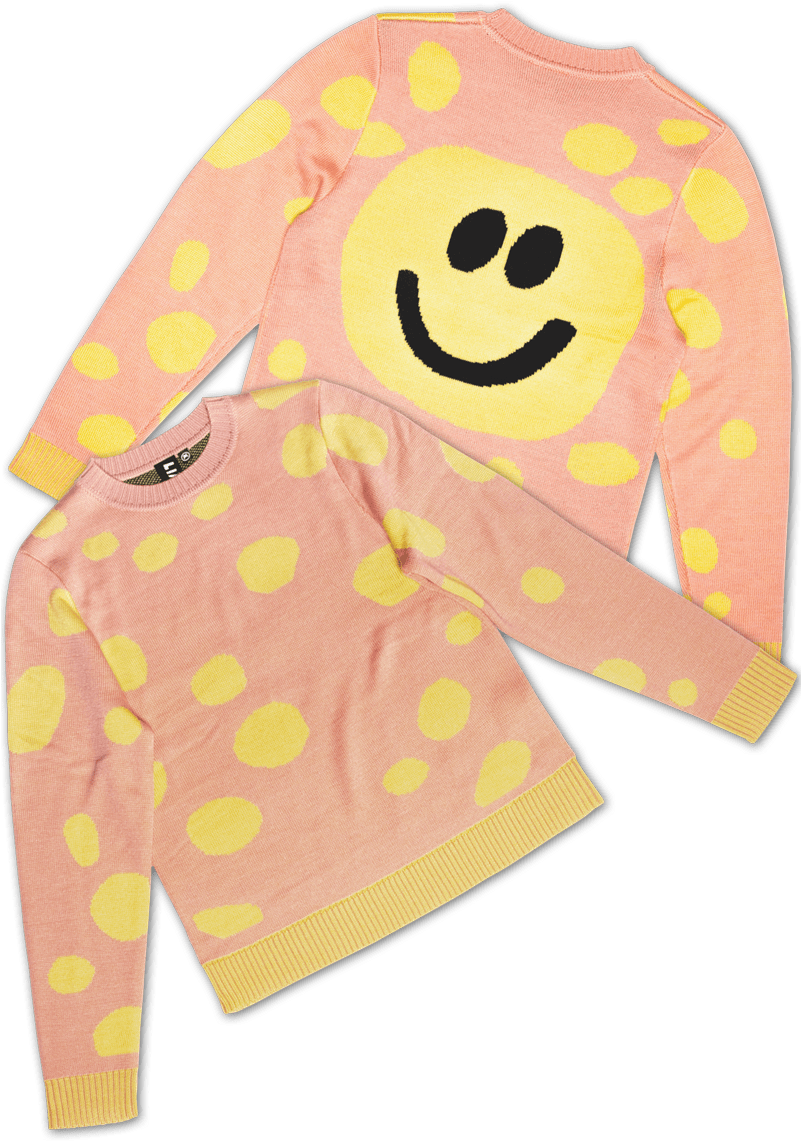 Download Blobby Polka Dot Knit - Illustration PNG Image with No ...