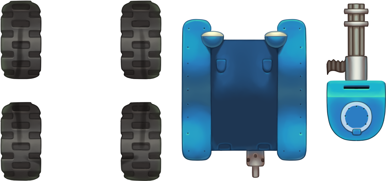 Preview - Tank Cartoon Top View - Free Transparent PNG Download - PNGkey