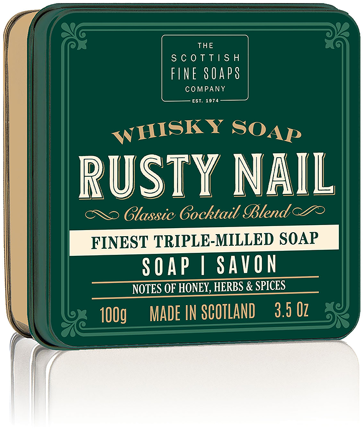 Download Rusty Nail Soap In A Tin - Personal Care PNG Image with No ...
