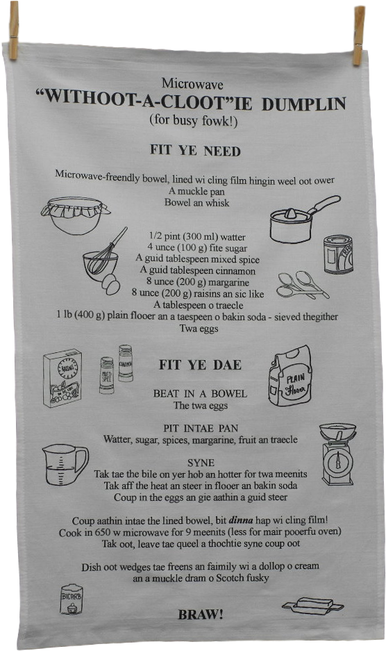 Download Clootie Dumpling - Banner PNG Image with No Background ...