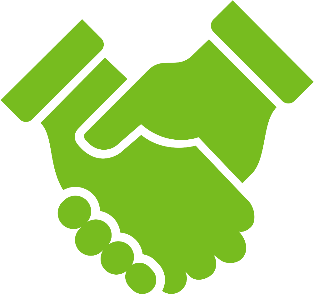 Download Green Hand Shake Icon PNG Image with No Background - PNGkey.com