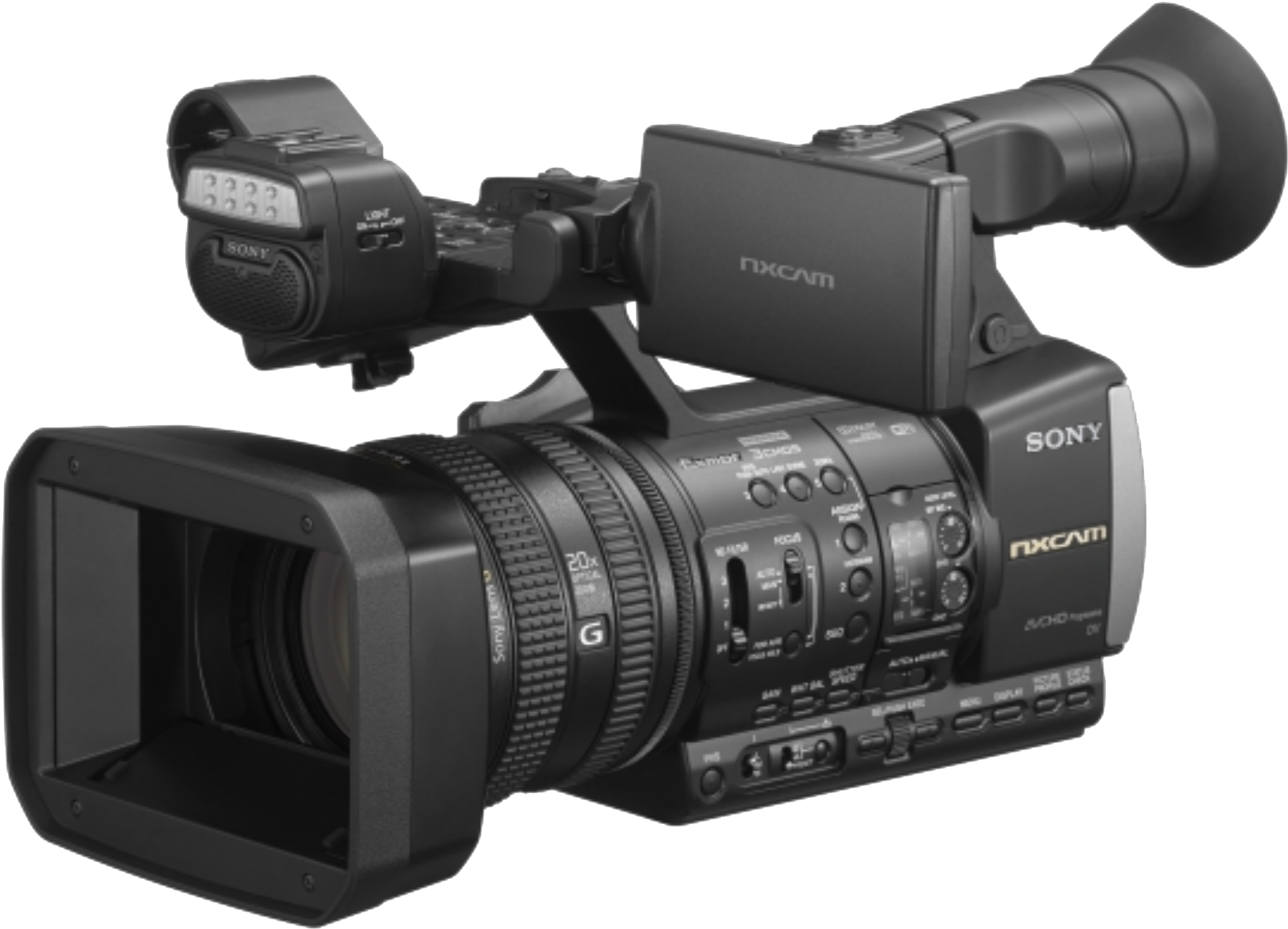 Download Digital Video Camera Png Transparent Image - Sony Nx5 Video ...