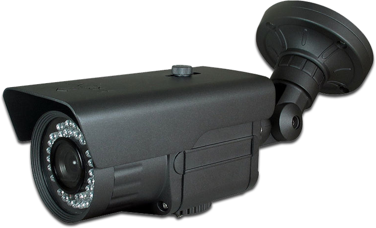 Download Ir Waterproof Camera India - Black Cctv Camera Png PNG Image ...