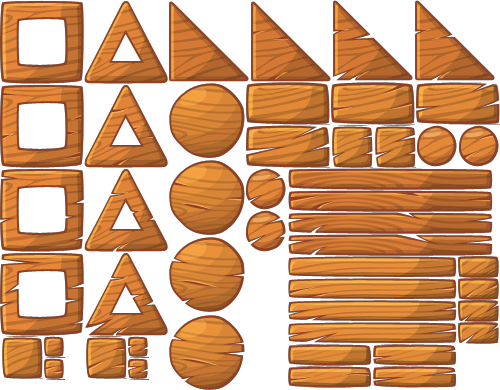 Piece Of Wood Plank Png - Angry Birds Wood Block - Free Transparent PNG ...