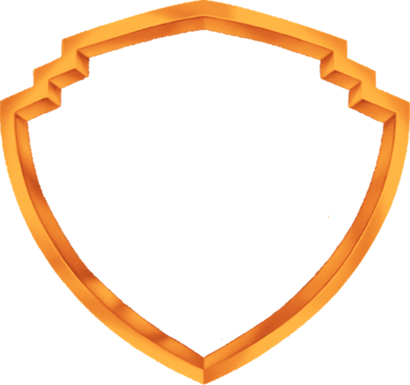Download Shield Outline Bronze - Circle PNG Image with No Background ...