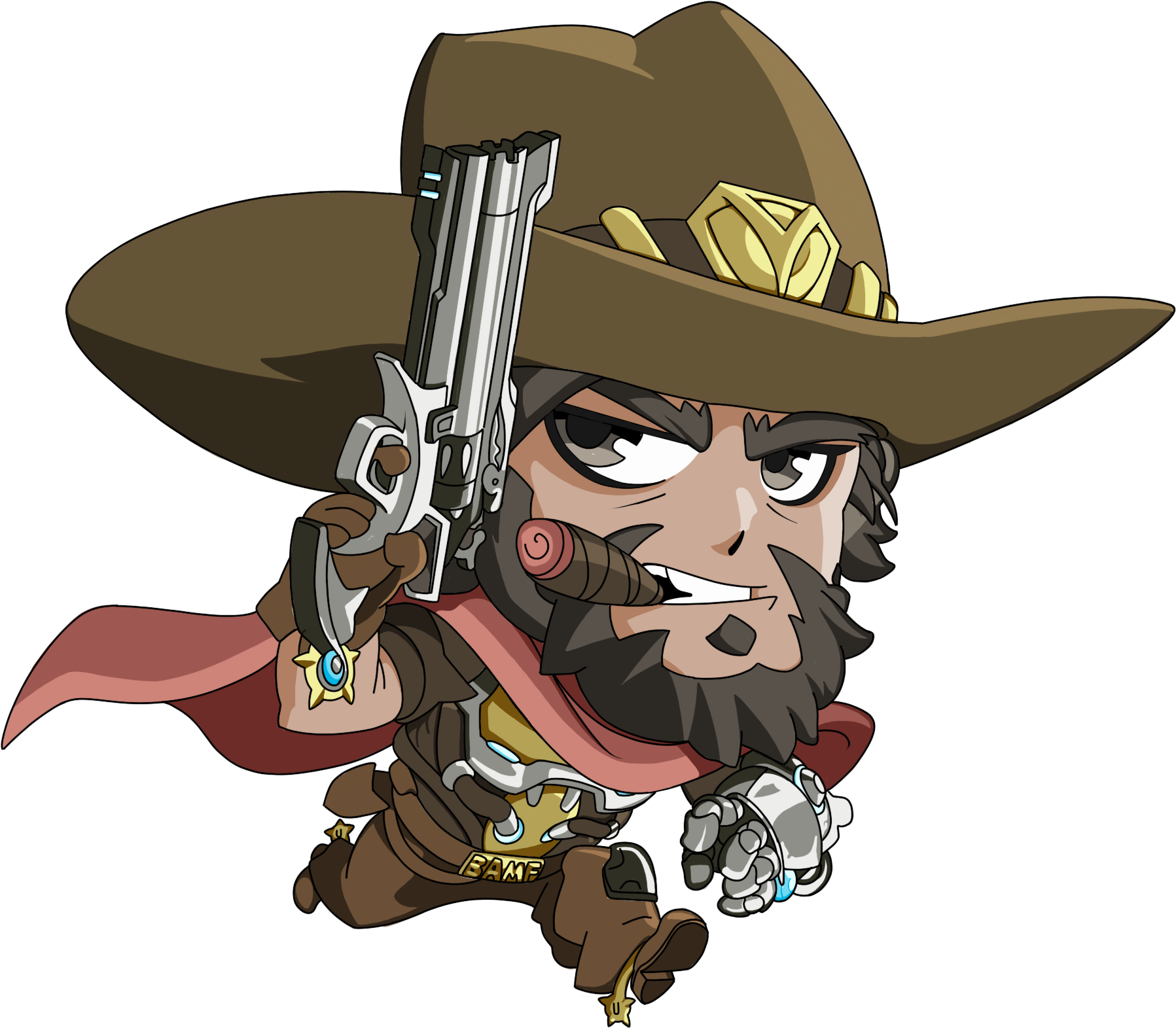 Download 2048 X 2048 46 - Overwatch Mccree Cute Spray PNG Image with No ...