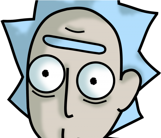 Rick And Morty Clipart Drool Face - Free Transparent PNG Download - PNGkey