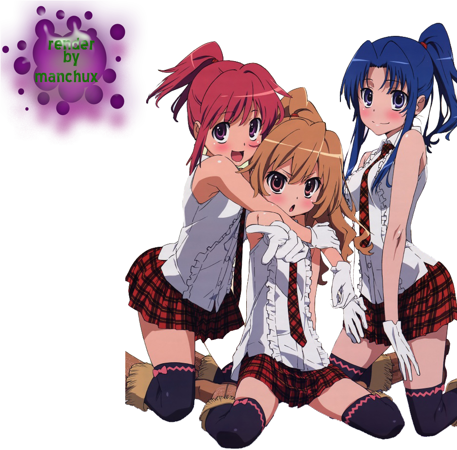 Download Share This Story - Toradora Official Art PNG Image with No ...
