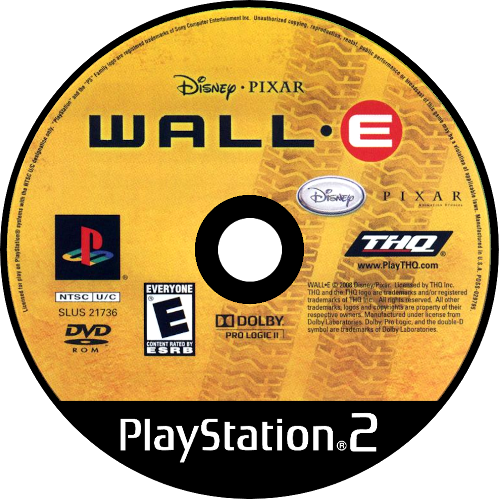 Wall-e - Disc - Ratchet And Clank Size Matters Ps2 Disc - Free ...