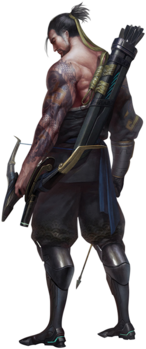 Download Genji Overwatch PNG Image with No Background - PNGkey.com