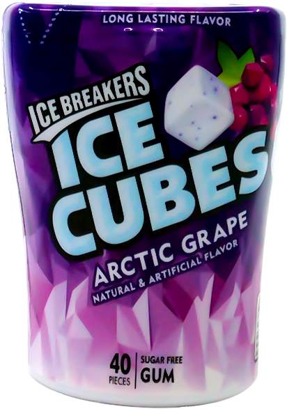 Download Ice Breakers Ice Cubes Arctic Grape 6 Packs 40 Cubes ...