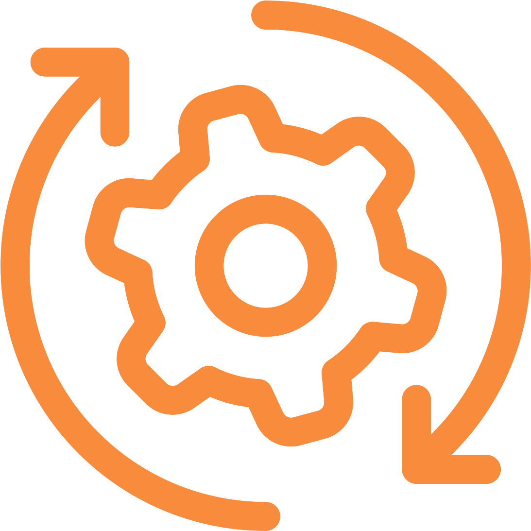 Icon-process - Settings Png Icon Small - Free Transparent PNG Download ...