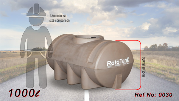 Download Rototank Horizontal Transport Tank 1000l Png - Nel Horizontal ...