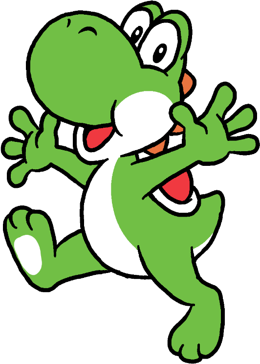 Download Shoeless Yoshi - Super Mario Yoshi 2d PNG Image with No ...