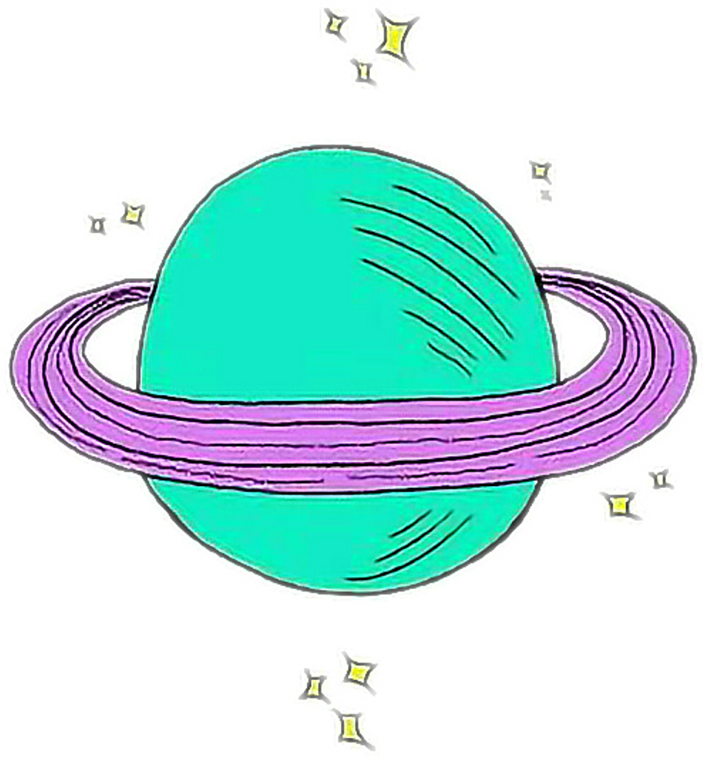 Download Saturn Saturno Stickers Tumblr Remixit - Saturno Tumblr Png ...