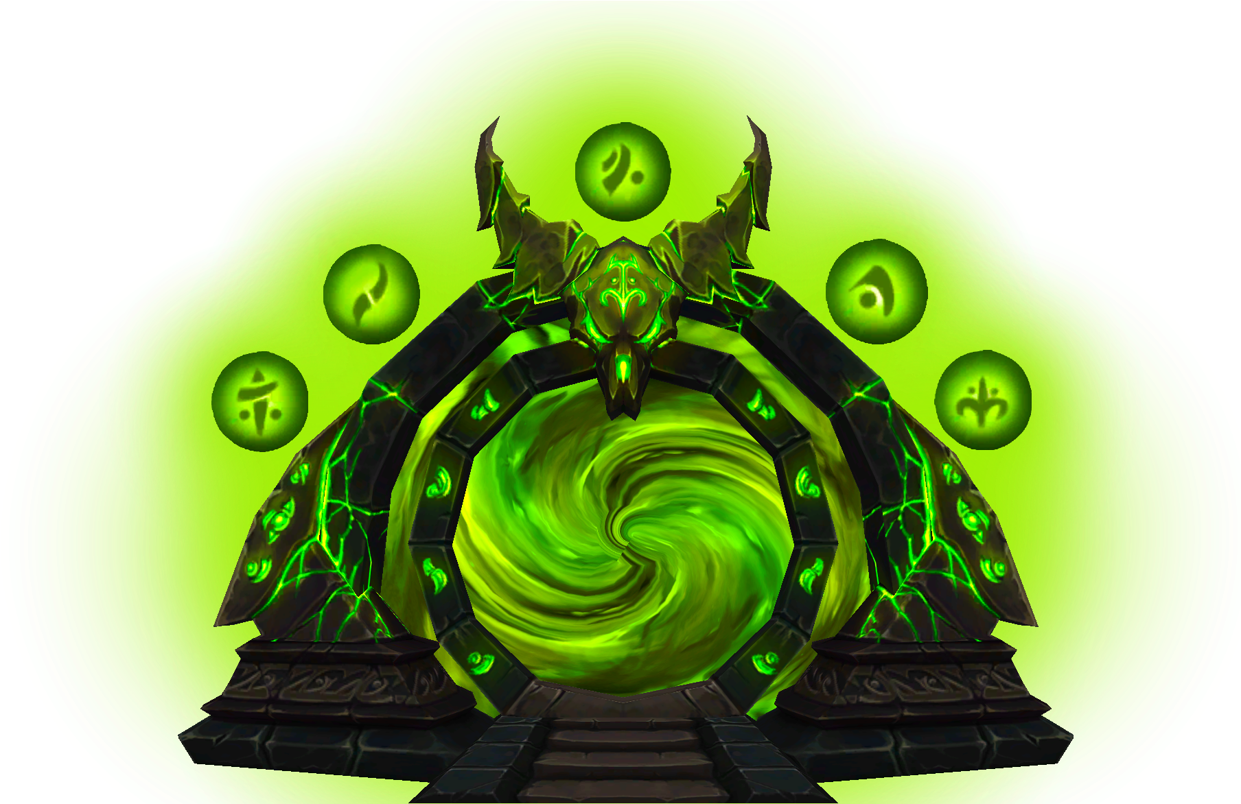 The Warlock Gateway Is A Rift Through Space That Is - Illustration ...