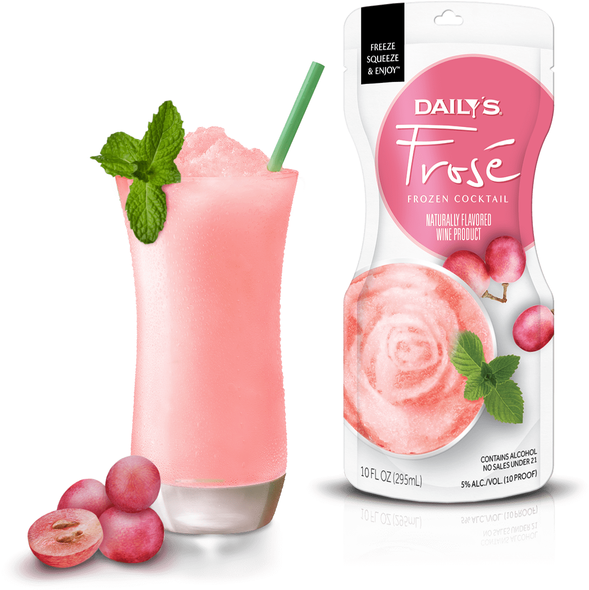 Download Frosé Frozen Pouch - Dailys Frose PNG Image with No Background ...
