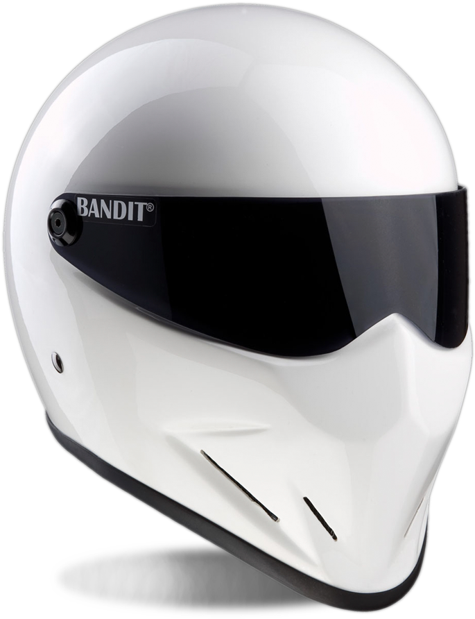 Download Bandit Helmets Crystal Gloss White - Bandit Crystal PNG Image ...