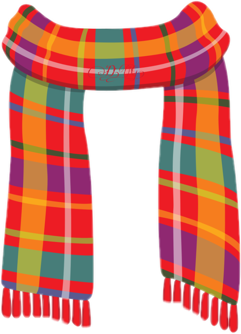 Download Scarf Sticker - Tartan PNG Image with No Background - PNGkey.com