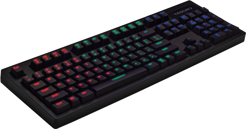 Tecware Phantom Rgb Mechanical Keyboard - Free Transparent PNG Download ...