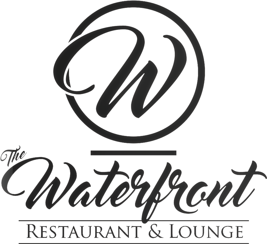 Download Logo The Waterfront Restaurant - Calligraphy PNG Image with No ...