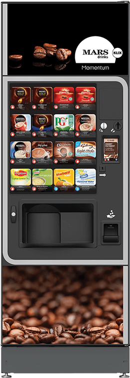 Klix Momentum Vending Machine - Coffee Vending Machine Front - Free ...