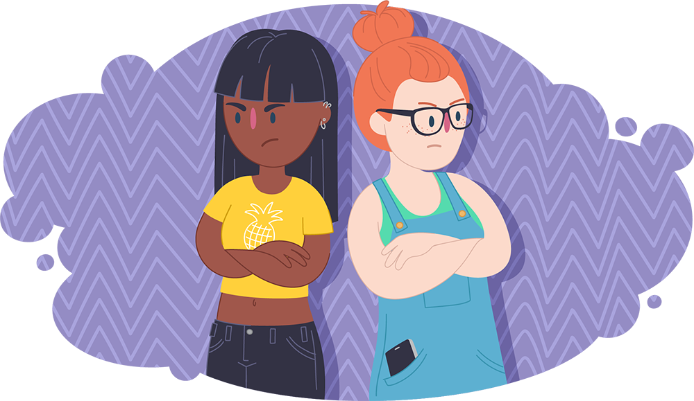 Download Conflict Is A Part Of Life - Cartoon PNG Image with No ...