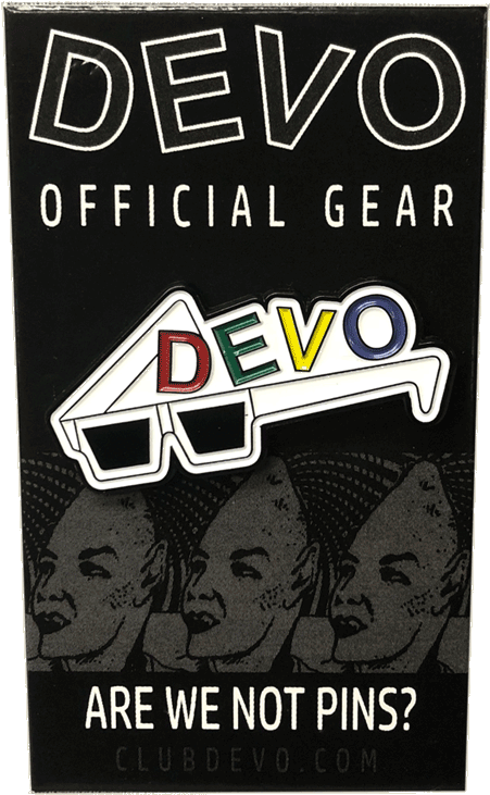Devo 3d Glasses Enamel Pin - Flyer - Free Transparent PNG Download - PNGkey