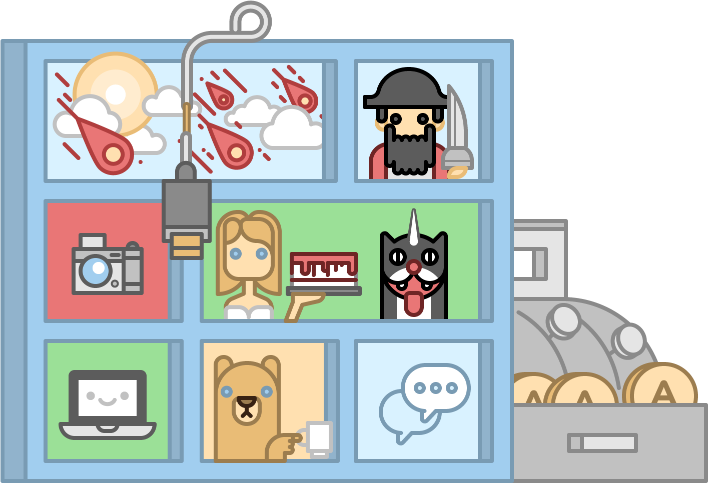 Download Windows - Cartoon PNG Image with No Background - PNGkey.com