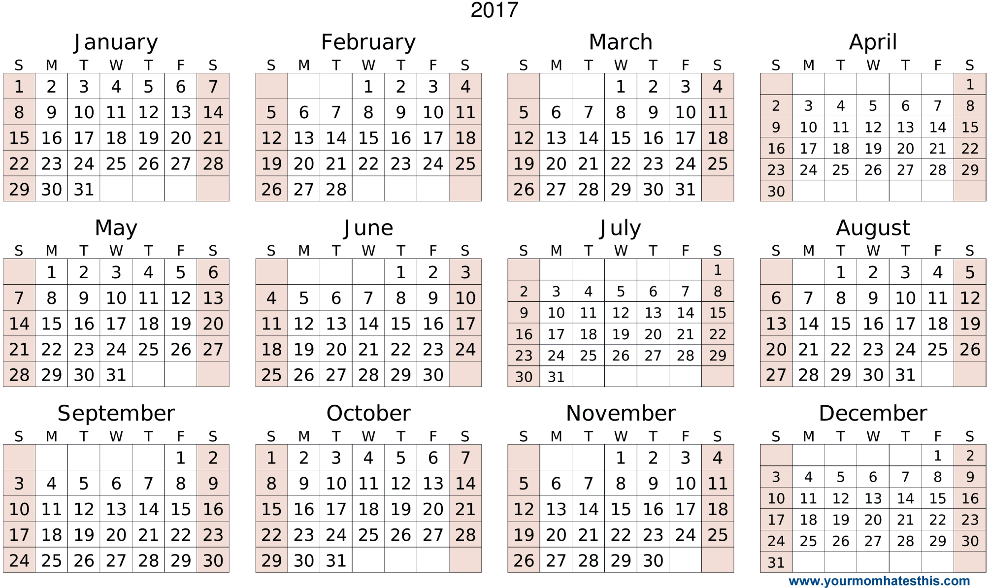 Download 2017 Calendar Download - Calendar 2018 High Quality PNG Image ...