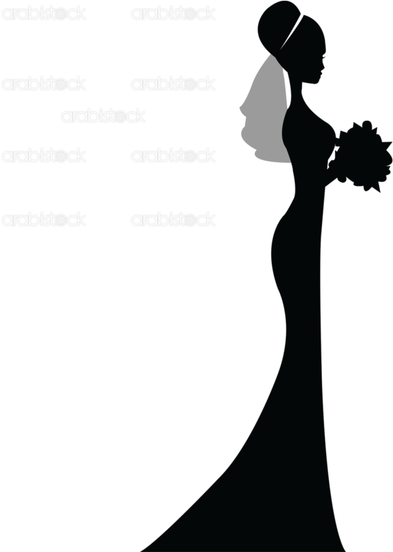 Download Picture Of Bride - Bride Black Png PNG Image with No ...