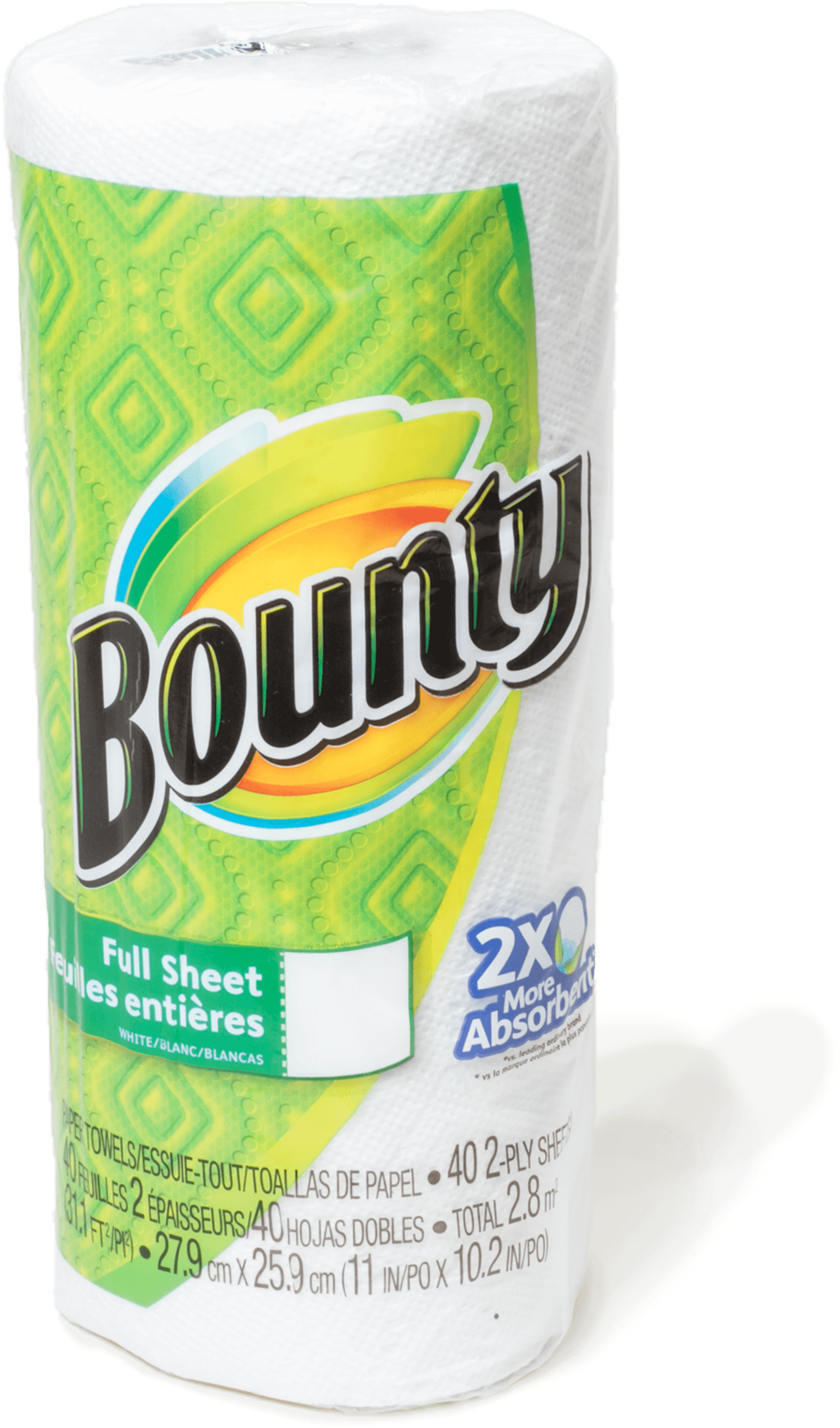 Download Bounty Selectasize Paper Towels White 1 Huge Roll... PNG Image ...