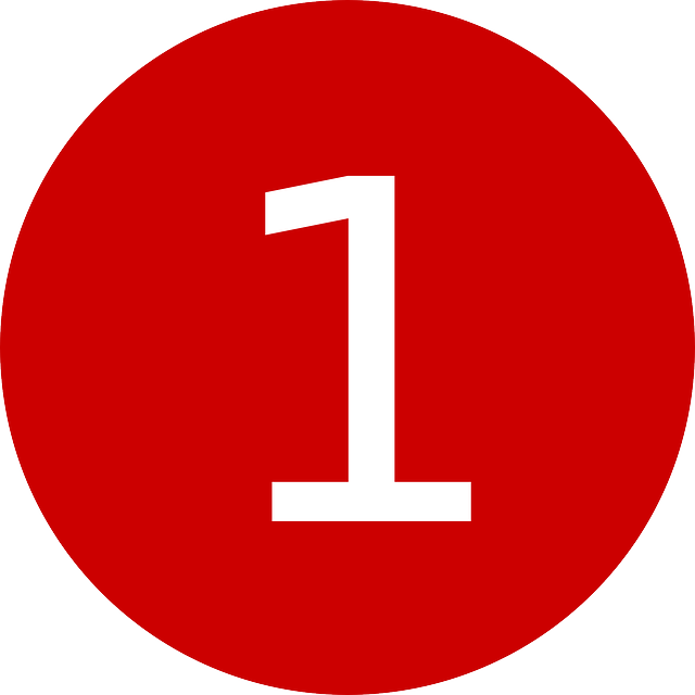 Number, 1, Red, Circle - Car Icon - Free Transparent PNG Download - PNGkey