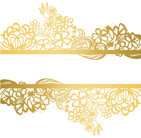 Gold Lace Pattern Png - Free Transparent PNG Download - PNGkey