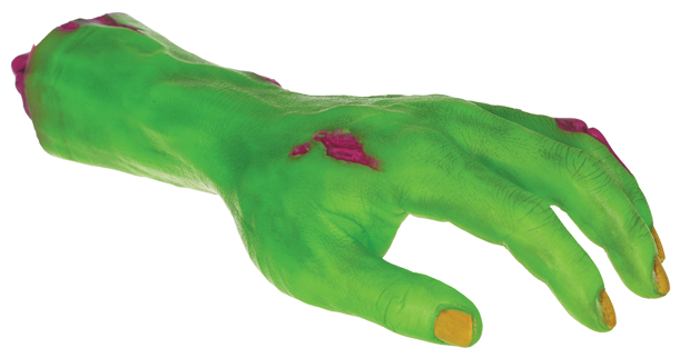 Download Neon Zombie Hand - Seasons Neon Zombie Hand PNG Image with No ...