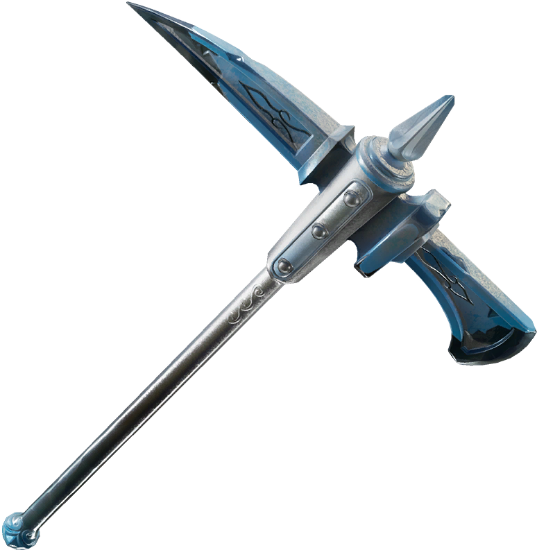 Download Frozen Raven Legendary - 14 Days Of Fortnite Pickaxe PNG Image ...