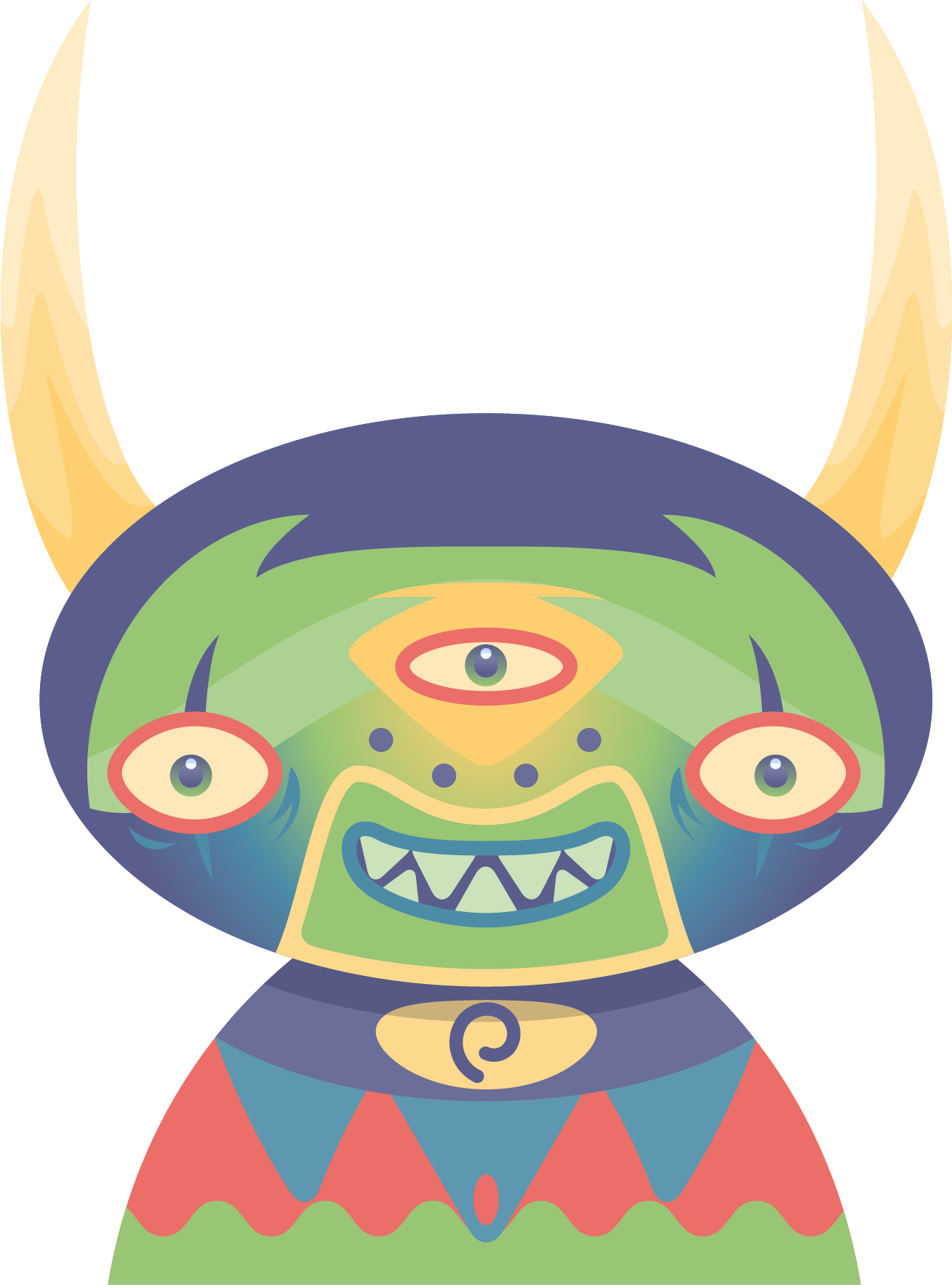 Download Cute Monster Pack - Poster PNG Image with No Background ...