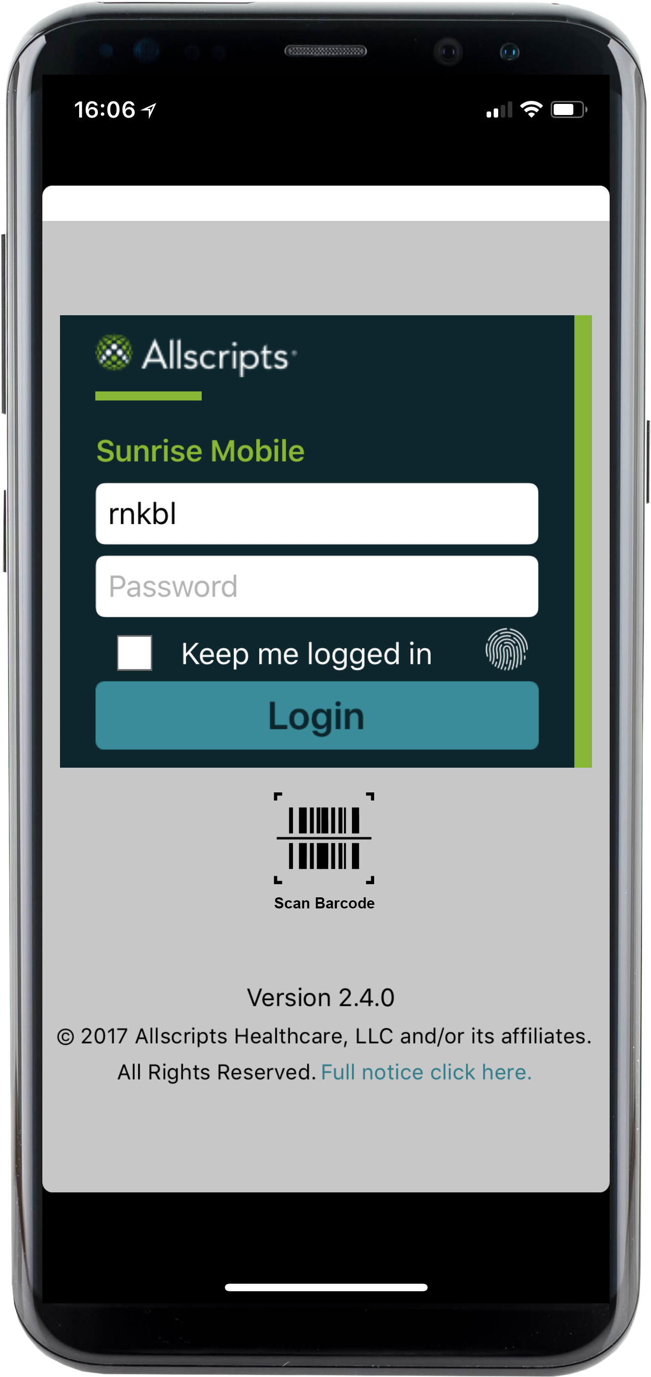 Download Allscripts Andro - Iphone PNG Image with No Background ...