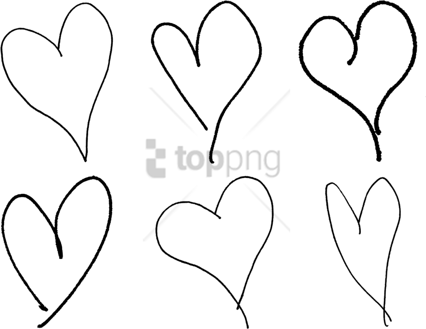 Download Free Png Hand Drawn Heart Png Image With Transparent ...