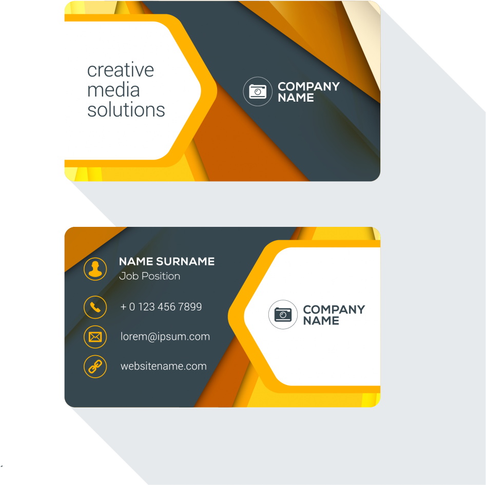Business Card Design And Logo Templates Best - Visiting Card Png ...